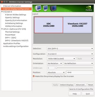HiDPI Multi Monitor Support System Support