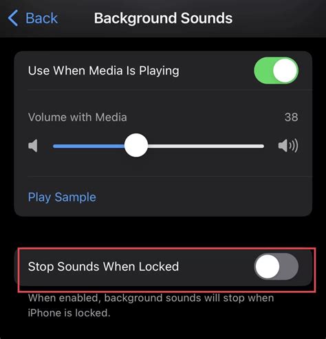 How To Set Timer For Background Sound On Iphone Ios 16 Ichumz