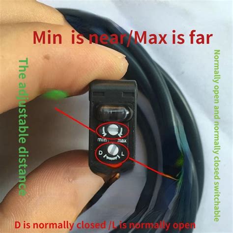 Genuine Small Volume Square Laser Photoelectric Switch Diffuse
