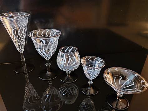 Bimini Art Deco Fadenglas 5 X 4 Jar 20 Lauscha Catawiki