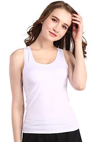 Vislivin Womens Supersoft Camisole Stretch Casual Tank Tops Clothing