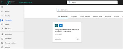 Setup Notification When Job Queue Fails With Bc Or Power Automate