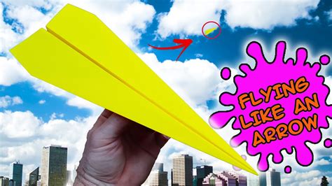 Как сделать бумажный самолет легким чтобы летать далеко Оригами из бумаги Youtube