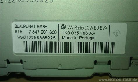 Imag0342 Original VW Radio CD MP3 RCD 310 RCD310 1K0 035 186 AA Golf