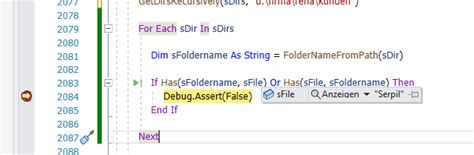 how do stop after an interesting line alternative for debug