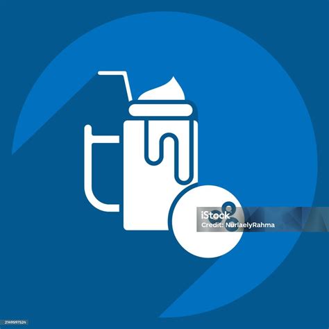 아이콘 영양 음료 건강 식품 기호와 관련이 있습니다 긴 그림자 스타일 심플한 디자인 일러스트레이션 강사에 대한 스톡 벡터 아트 및 기타 이미지 Istock