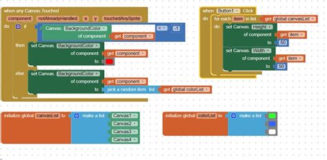 How Can I Set Multiple Canvas Colours Easily Mit App Inventor Help Mit App Inventor Community