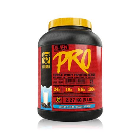 Buy Mutant PRO Triple Whey Protein Blend 2270g online - Fatburnerking.co.uk