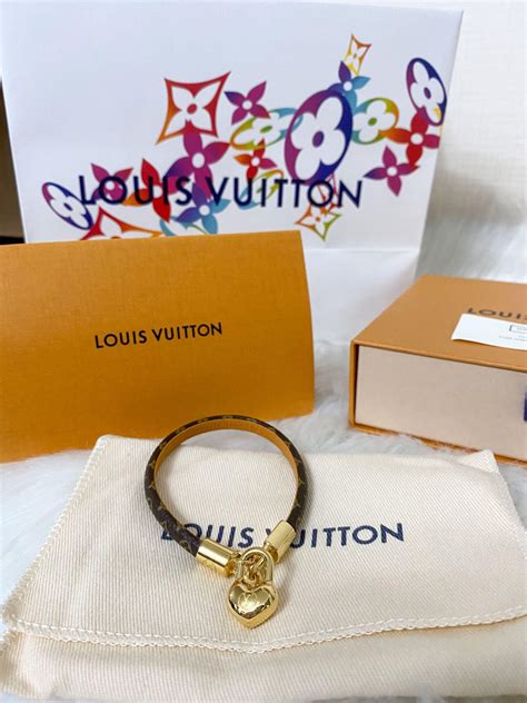 Authentic Louis Vuitton Crazy In Lock Monogram Bracelet Luxury