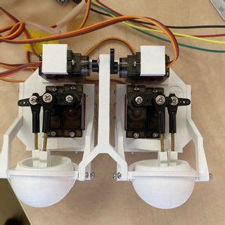 DIY Compact D Printed Animatronic Eye Mechanism D Drucker Drucken