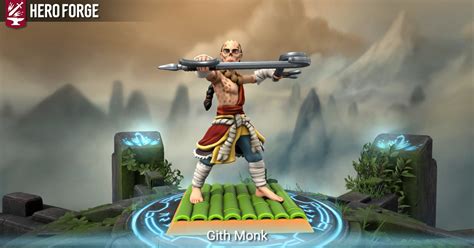 Gith Monk Made With Hero Forge