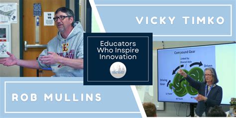 Educators Who Inspire Innovation Rob Mullins And Vicky Timko