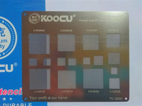 Buy Universal Stencil Bga Ic Reballing For Solder Paste Smd Ic
