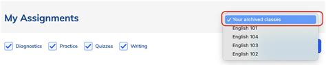 Reuse Archived Assignments From Previous Years Noredink Help Center