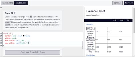 Why Does And Vw Make The Table Behave Differently Html Css