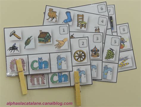 Formules Magiques Cartapinces LaCatalane 4 Phonemes Montessori
