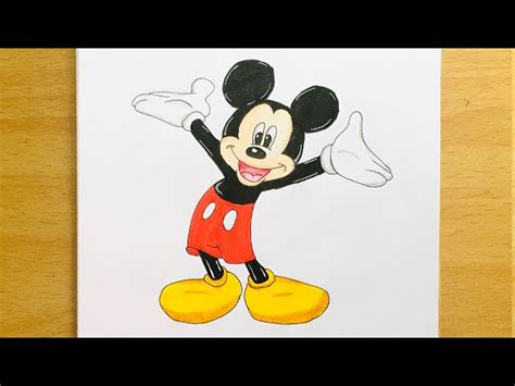 Cartoon Picture Drawing Mickey Mouse Easy Infoupdate Org