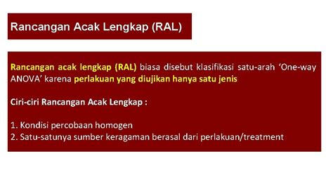 PRAKTIKUM 4 PENGENALAN RANCANGAN PERCOBAAN DAN RANCANGAN ACAK