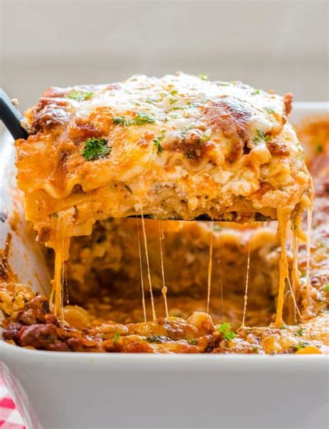 Easy Homemade Lasagna With Video