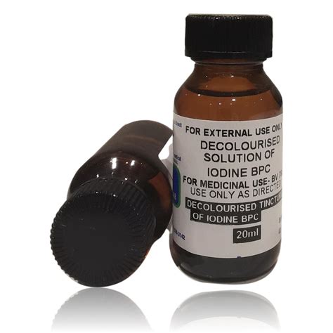 Decolourised Solution Of Iodine Bpc Medicolab
