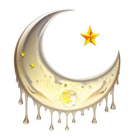 Ramadan Moon Star Illustration 22984349 Png