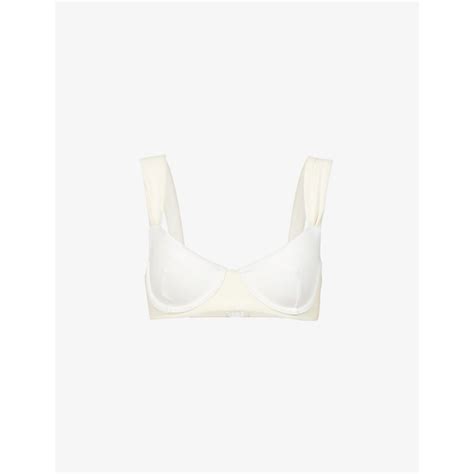 Sir Oli Underwired Bikini Top Lemon Editorialist