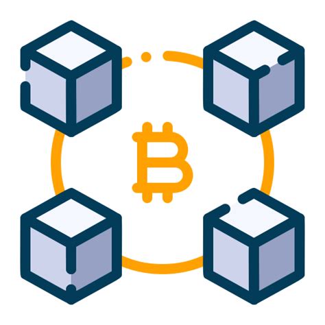 Blockchain Generic Outline Color Icon