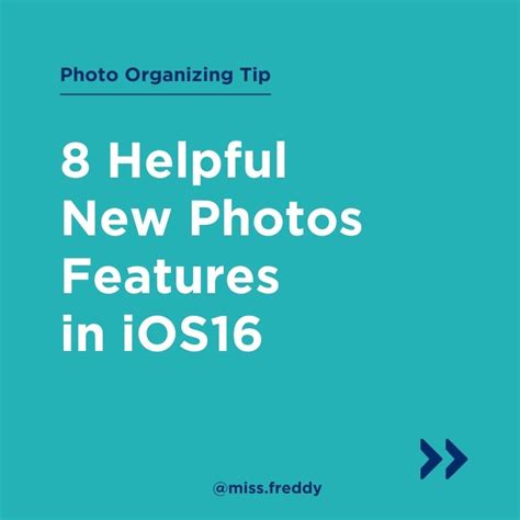 8 Helpful New IOS16 Photo Features Miss Freddy