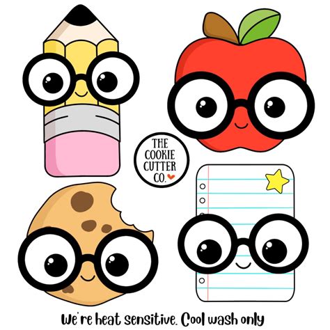 Dorky School Mini Set The Cookie Cutter Co