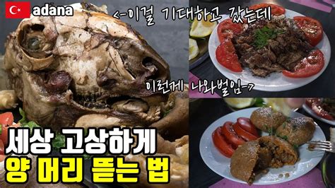 양고기 어디까지 드셔보셨나요 튀르키예의 다양한 양고기 음식들 터키 아다나 세계여행 23 Youtube