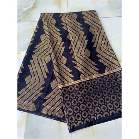Jual Kain Batik Halus Pekalongan Batik Prada Lapisan Warna Emas Kain Batik Seragam Bridesmaid