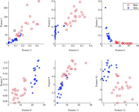 Distribution Of Features For Our Dataset Figure Shows How Hair And