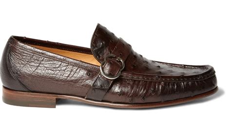 Flawless Crownsgucci Ostrich Leather Loafers Flawless Crowns