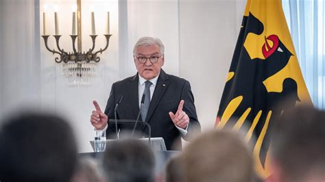 Frank Walter Steinmeier Es Gibt Keinen Weg Zurück Die Zeit
