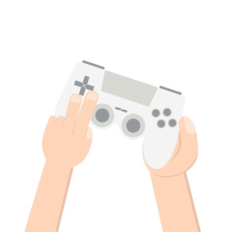 Gamer Hand Holding Joystick Game Controller Pad 13442502 Png