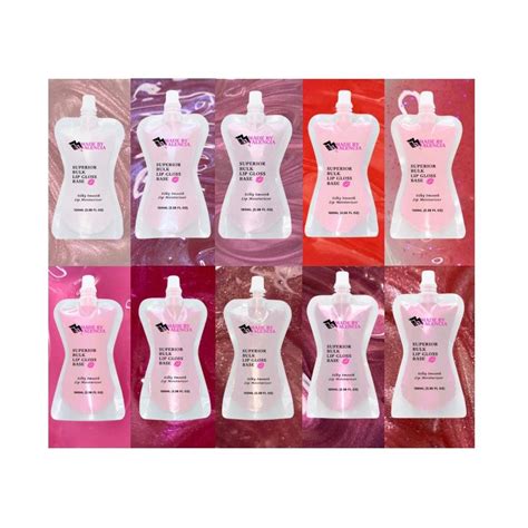Lip Gloss Base Pink Lip Gloss Bundle Valentines Day Makeup Mbv Pink