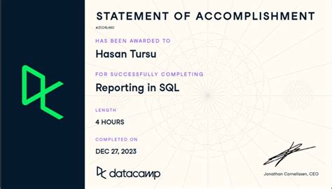 Sql Dataanalysis Dataengineering Hasan Tursu