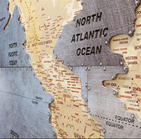 World Map 3D Model 8 Max Fbx Free3D