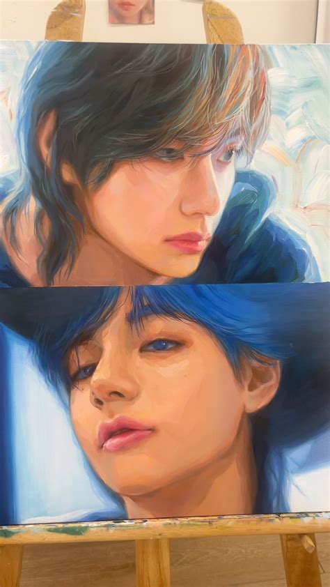 밍기적그린 아뜰리에 뉴진스 도장깨기 중이신 수강생님 다니엘 너무 아름다워용💙 이은작가님의 유화질감 아이패드 자율반 수강생님 작업입니다🥰 Ipaddrawing