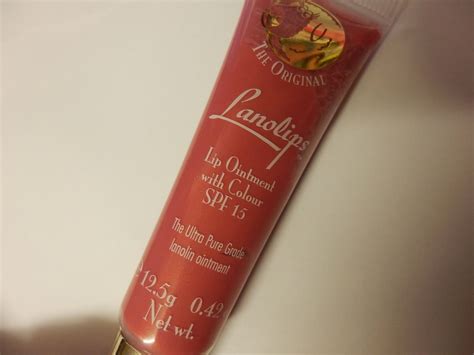 Just Another Beauty Blogger Lanolips Lip Ointment With Colour In Rhubarb