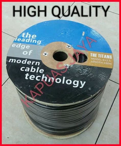 Jual Kabel Speaker Hiqh Quality THE TITANS Model 4x2 5 Isi 4 100Meter