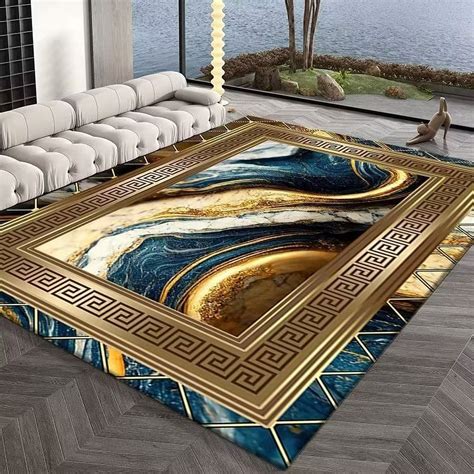 3d Print European Style Luxury Carpets For Living Room Sofas Large Area