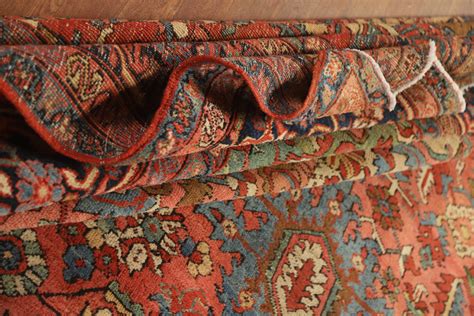 Pre Vegetable Dye Heriz Serapi Persian Large Rug X
