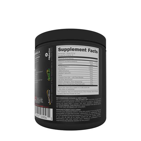 Bucked Up® High Stimulant Pre Workout Cherry Candy Gnc