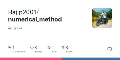 Github Rajip2001numericalmethod Using C