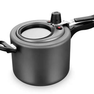 Panela De Pressão Antiaderente 4 5l Visor Mta Superior Grafite 6030