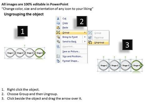 Ppt Consistent Sequence Of Four Power Point Stage Involved Procedure