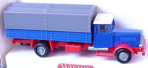 Hanomag A PP Lkw Blau Rot Wiking In Der Zu Modellauto Galerie