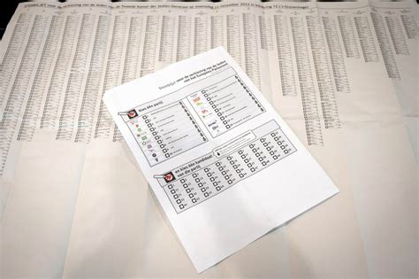 Kiesraad Door Met Het Experiment Met Het Nieuwe Stembiljet Maar Het