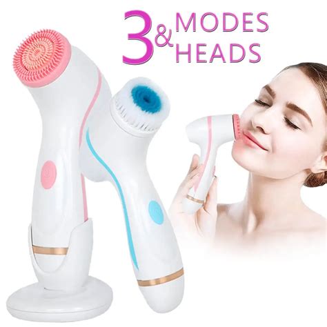 세안브러쉬 초음파 전기 페이셜 브러시 워싱 페이스 클렌징 머신 실리콘 스킨 뷰티 메이크업 티몬